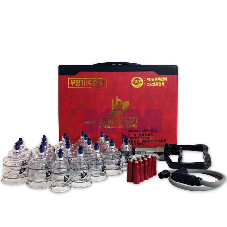 HANSOL Basic Cupping Set – 17 Cups (한솔 기본 부항 세트) MSRP $33 – KM Supplies
